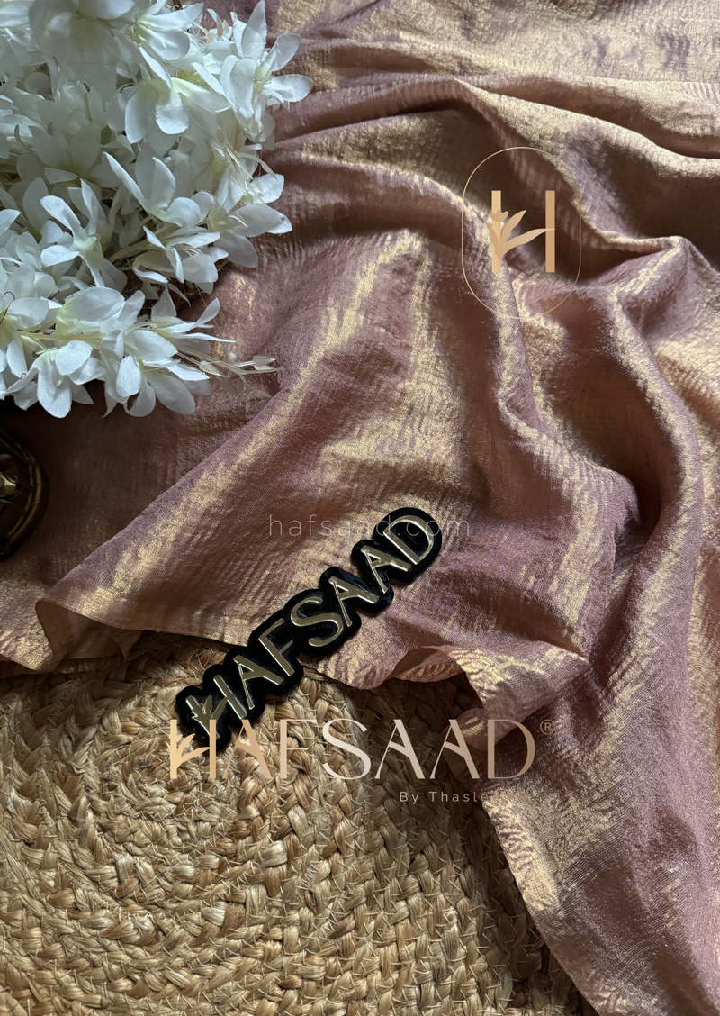 Nida- Soft semi tissue saree