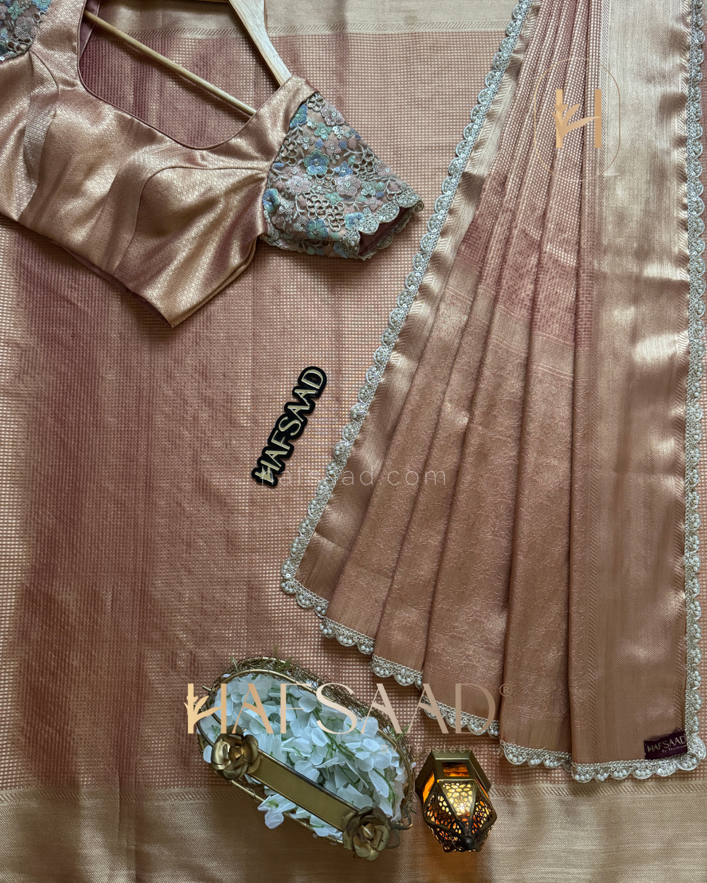 Chaitra - Semi tissue silk saree