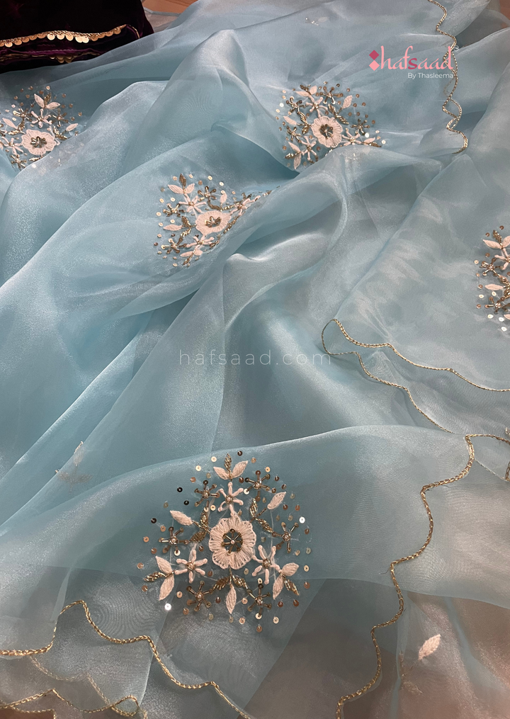 Handwork sarees – Hafsaad